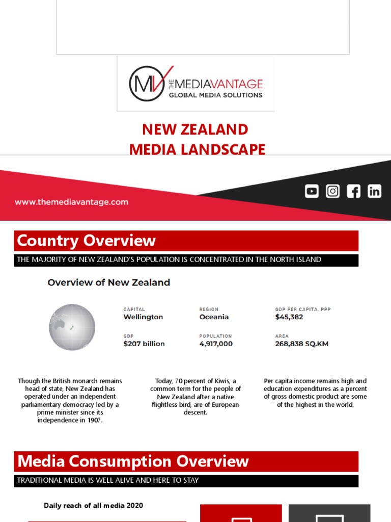 New Zealand Media Landscape 2022 | Download Free PDF | Newspapers ...