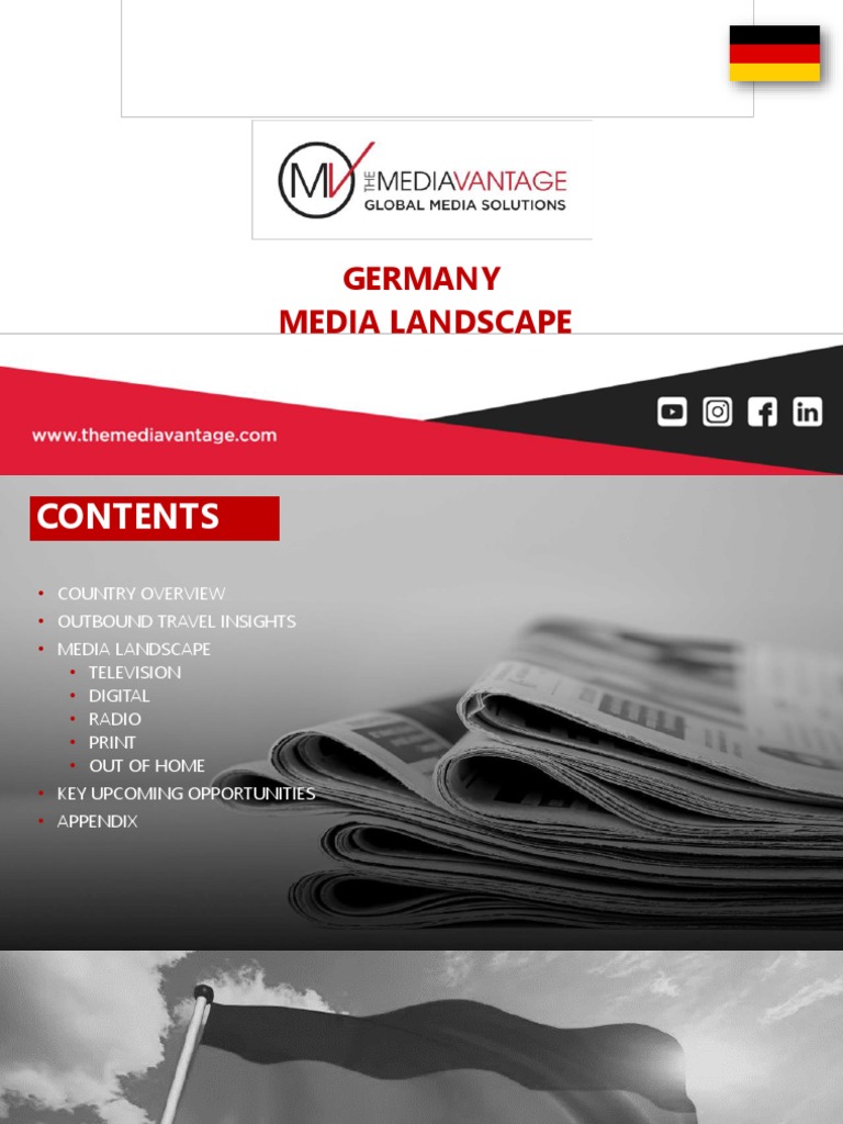 Germany Media Landscape 2021 | PDF | Newspapers | Mass Media