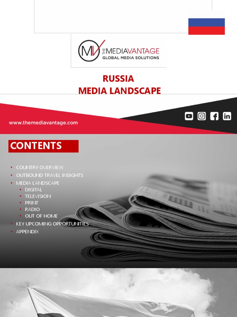 Russia's Media Landscape Overview | PDF | Advertising | Mass Media