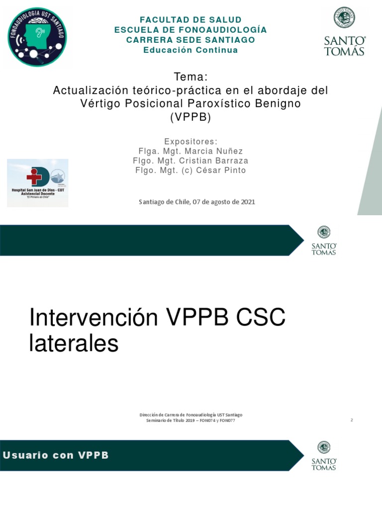 Maniobras para VPPB: Guía Completa | PDF | Medicina | Causas de la muerte