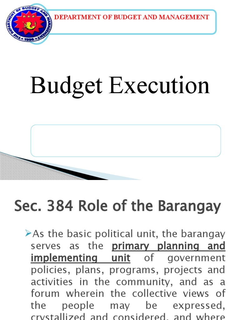 Brgy Budget Execution-2019 | PDF | Credit Card | Procurement