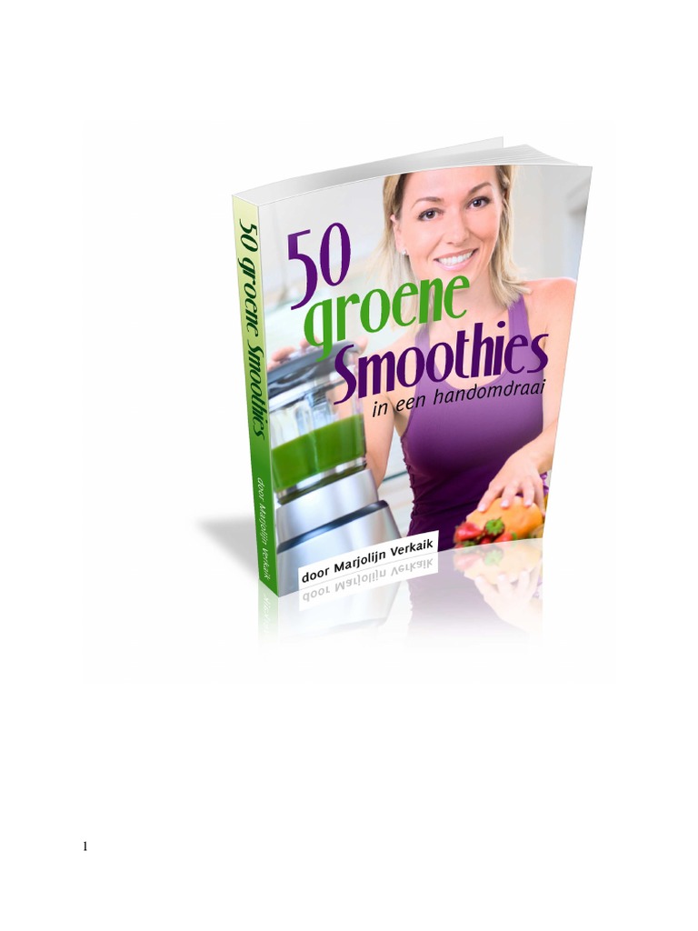 Verkaik, Marjolijn - 50 Groene Smoothies | PDF