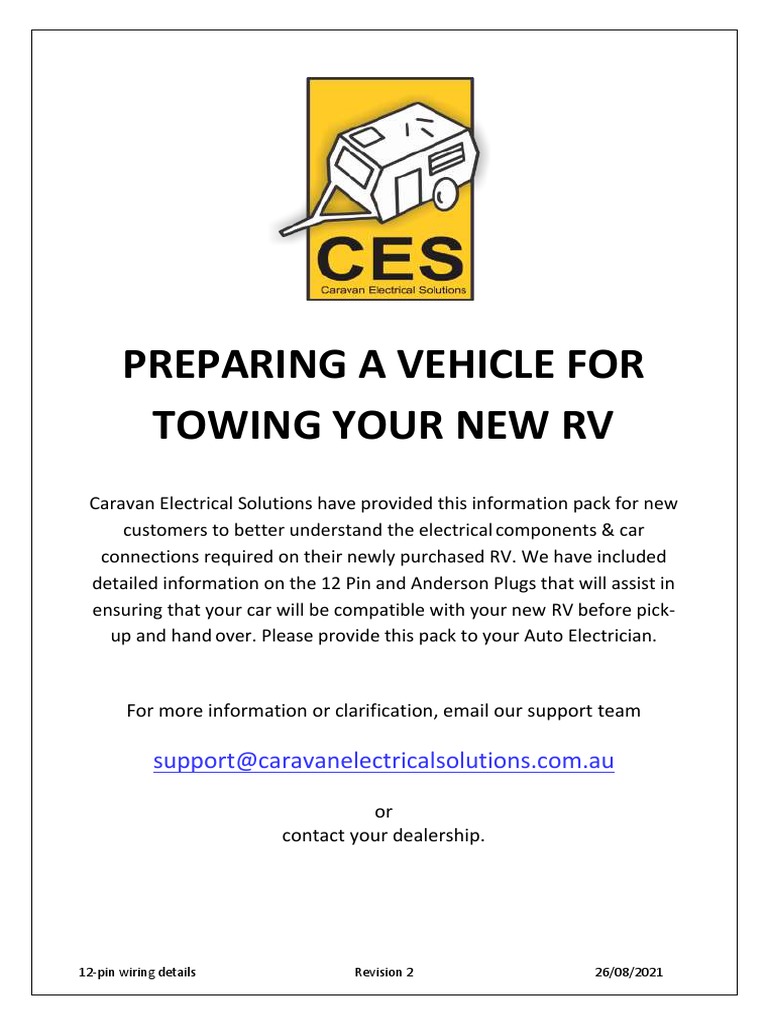 12pin Electrical Information Rev 2 Aug 21 Final | PDF | Battery Charger ...