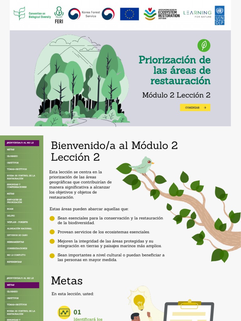 SPANISH_Ecosystem_Restoration_Week_2_Lesson_2 | PDF | Biodiversidad ...