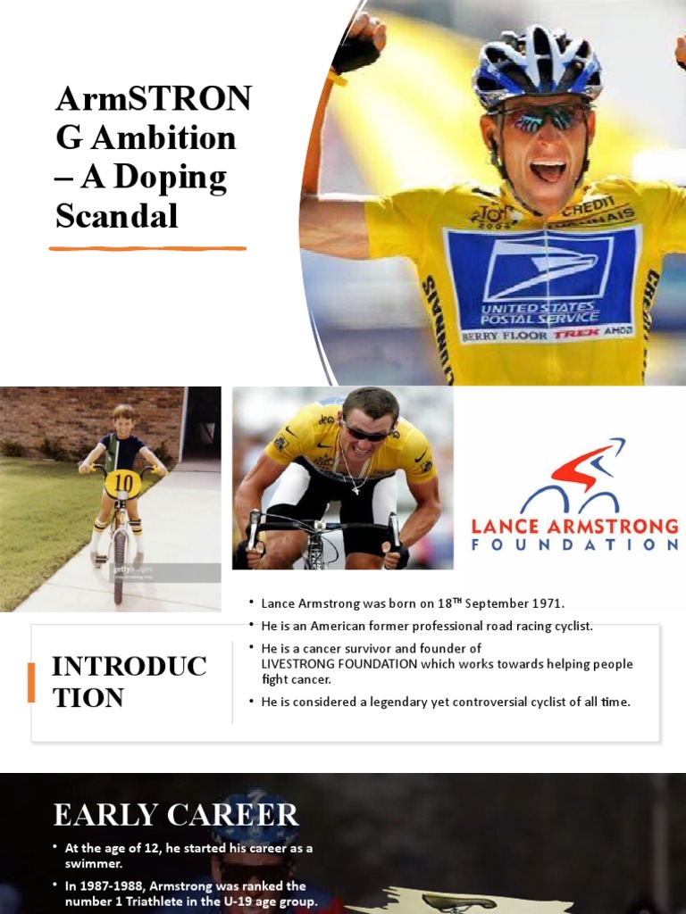 Lance Armstrong | PDF | Doping In Sport | Cycle Sport