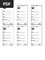 Recibo de Taxi | PDF | Transporte