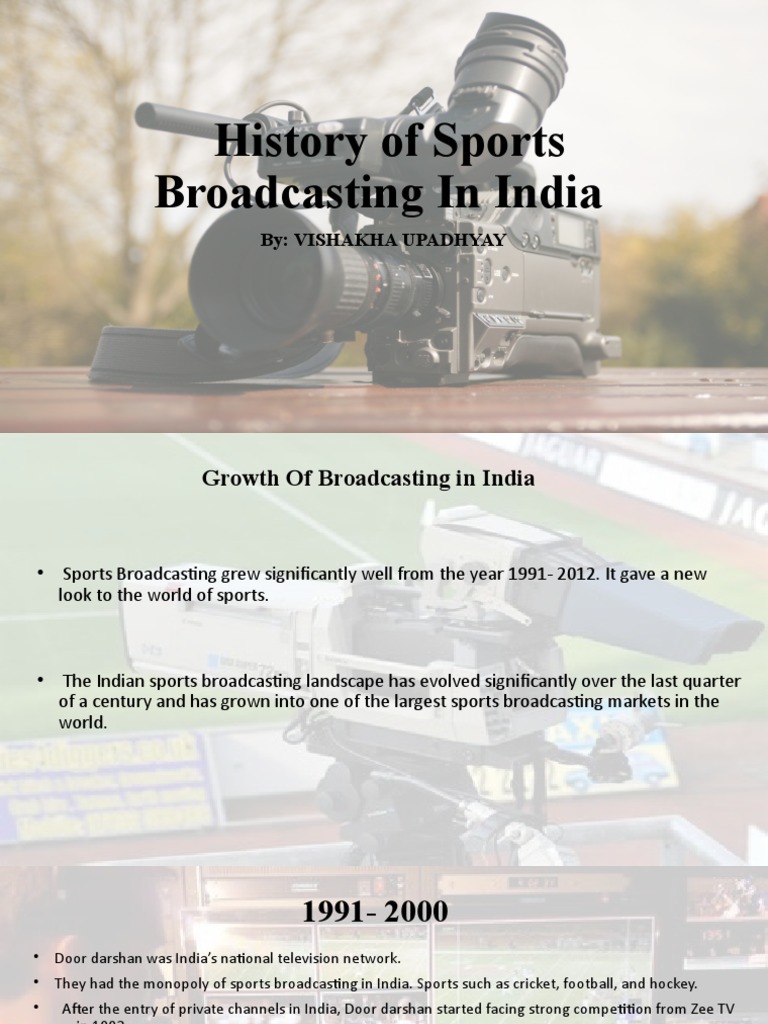 History of Sports Broadcasting | PDF | Sports | Television