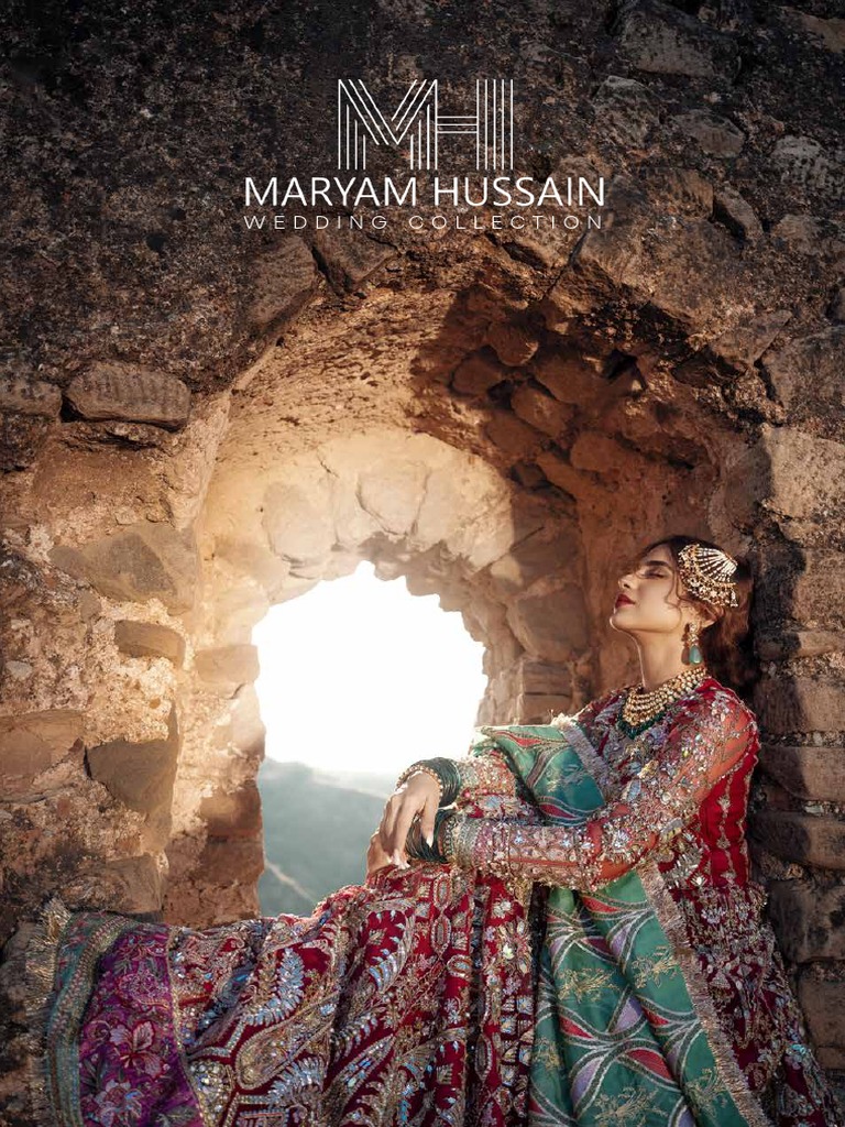 Maryam Hussain Wedding Collection | PDF