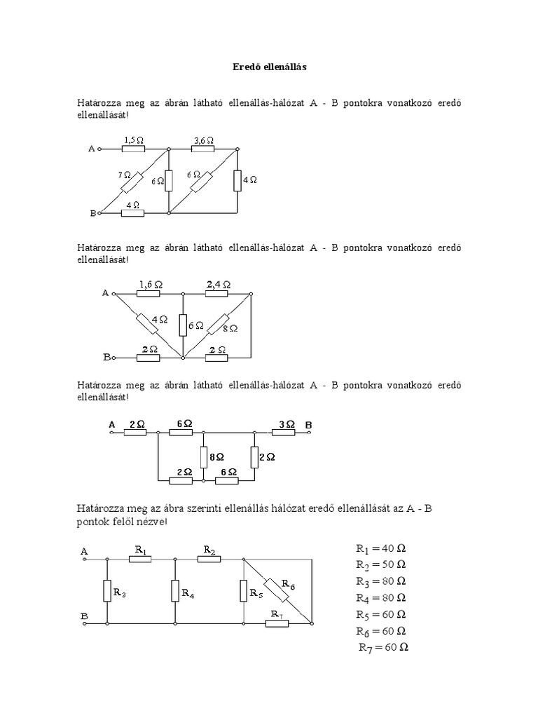 Gyakorló Feladatok | PDF