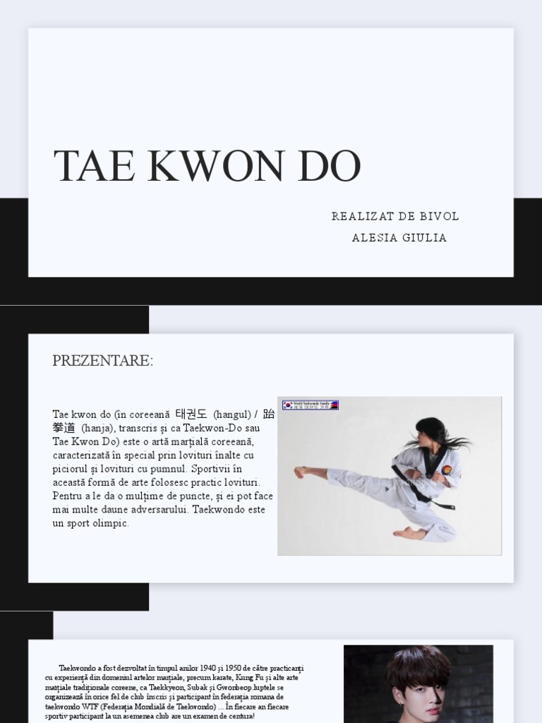 Tae Kwon Do | PDF