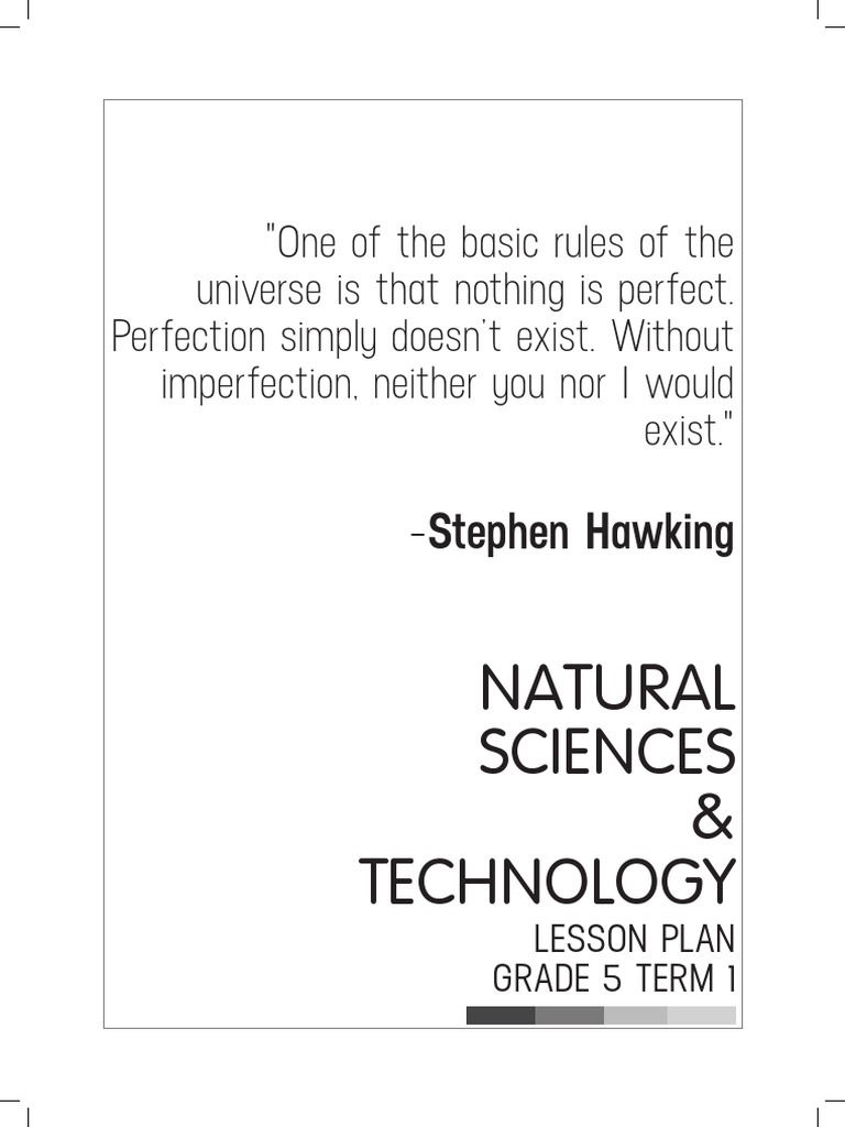 Grade 5 Natural Sciences Lesson Plan | PDF | Flowers | Learning