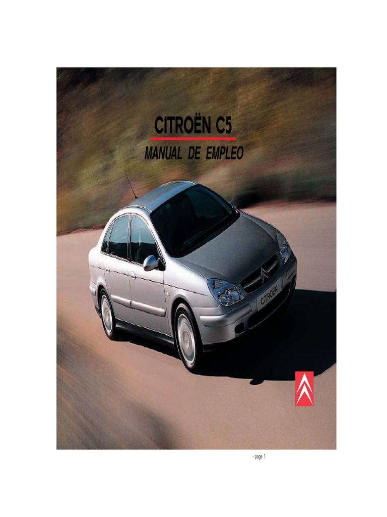 (CITROEN) Manual de Propietario Citroen C5 2003 | PDF | Airbag ...
