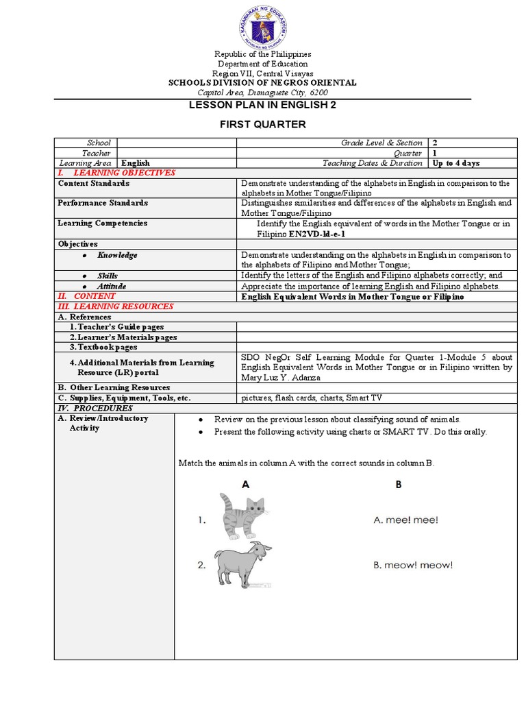 Module 5 Pdf Learning English Language