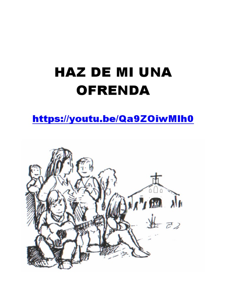 Haz de Mi Una Ofrenda | PDF