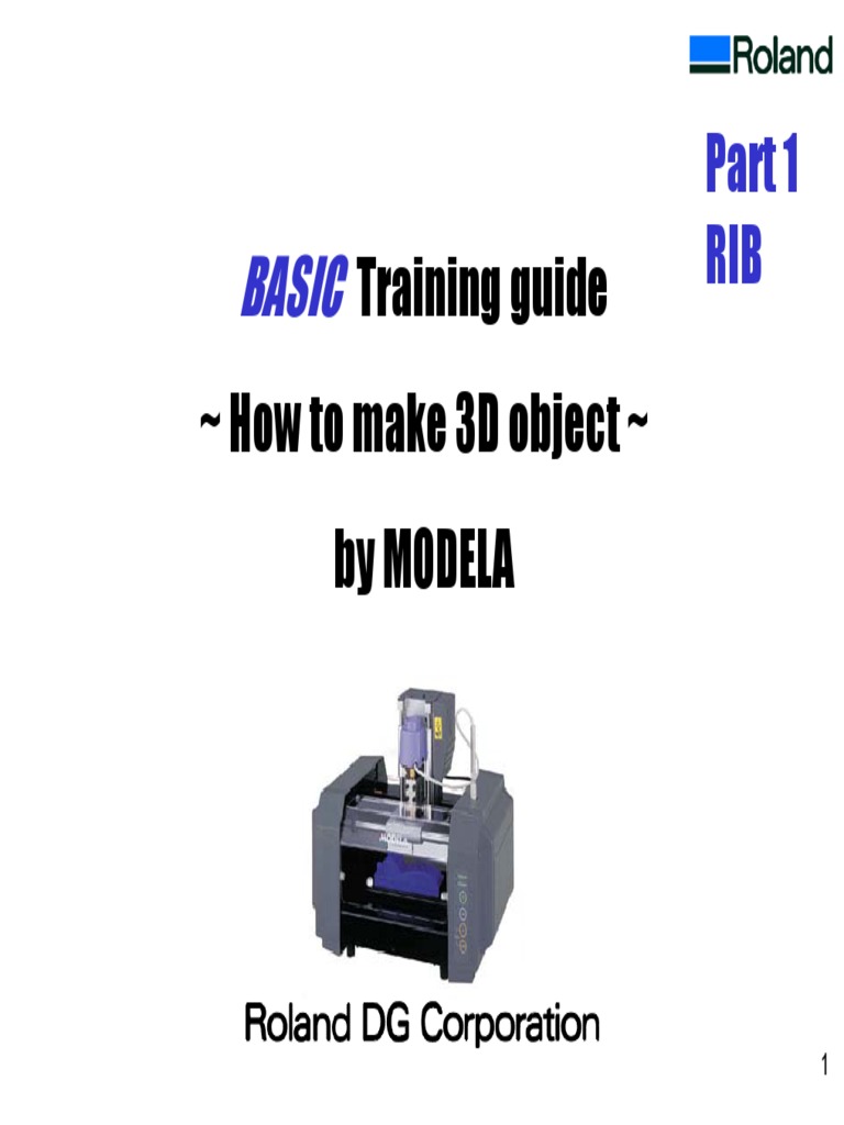 Modela mdx15 | PDF | Menu (Computing) | Software
