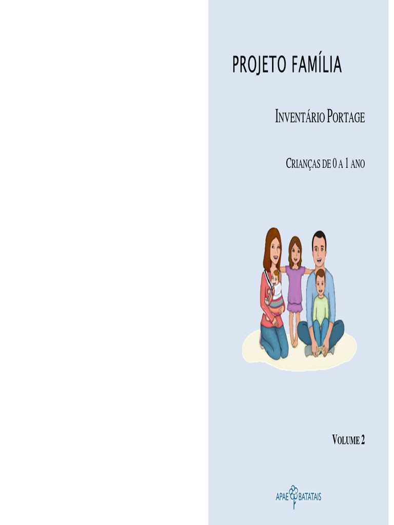 Livreto Portage 0 A 1anos-18pgs | PDF | Brinquedos | Comportamento