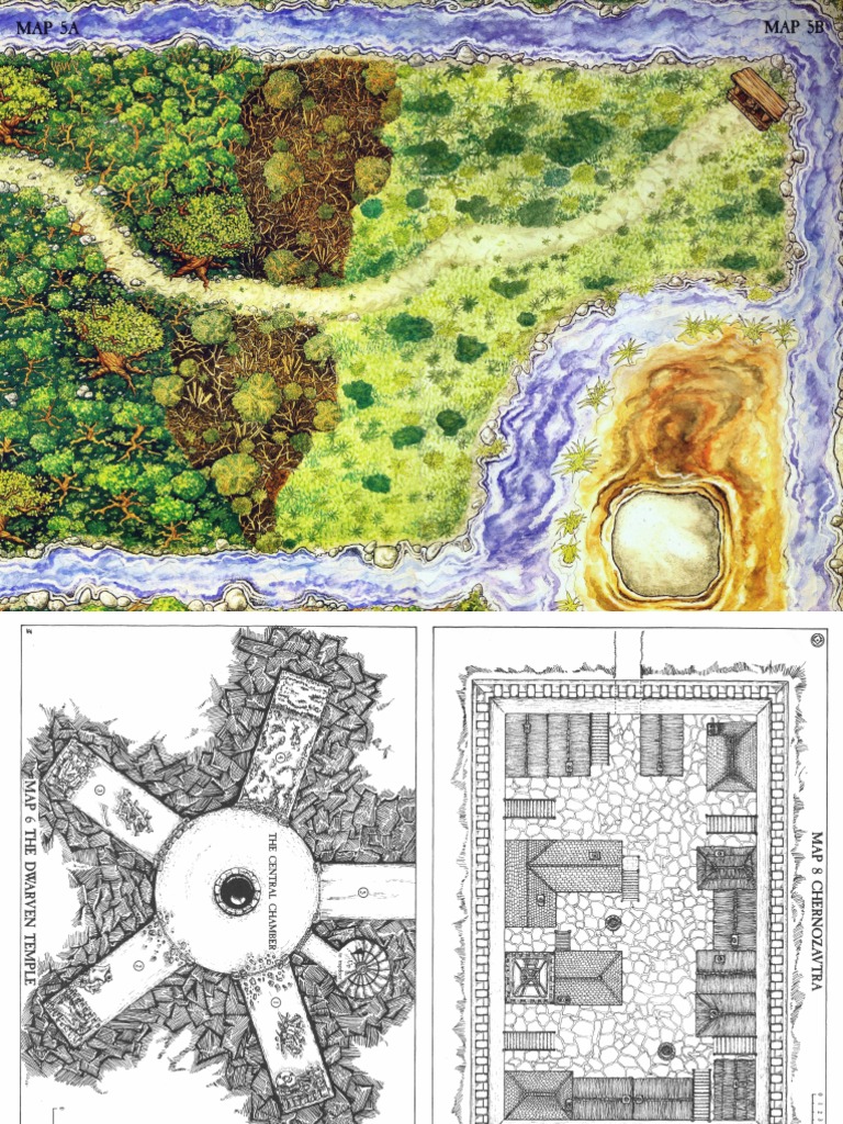 Warhammer 1 - The Enemy Within - 4 - Something Rotten in Kislev Map (C7 ...