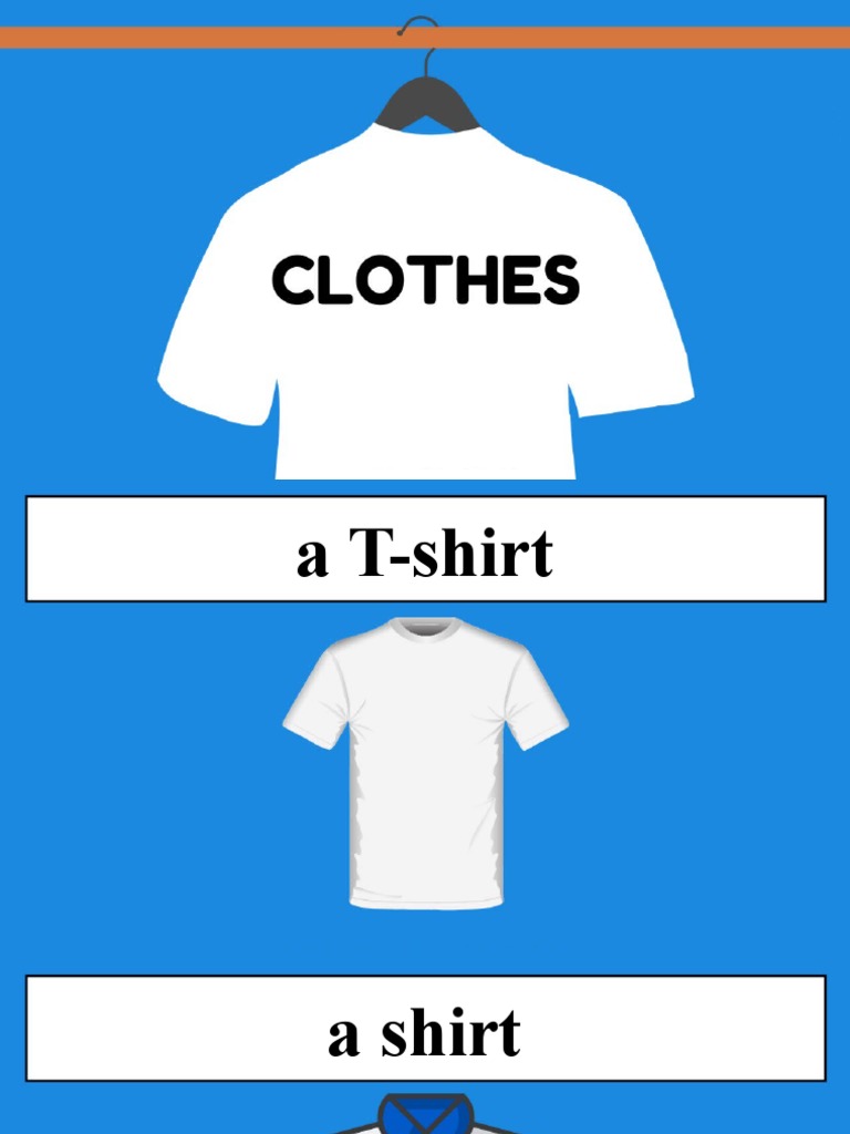 Clothes PowerPoint Lesson | PDF