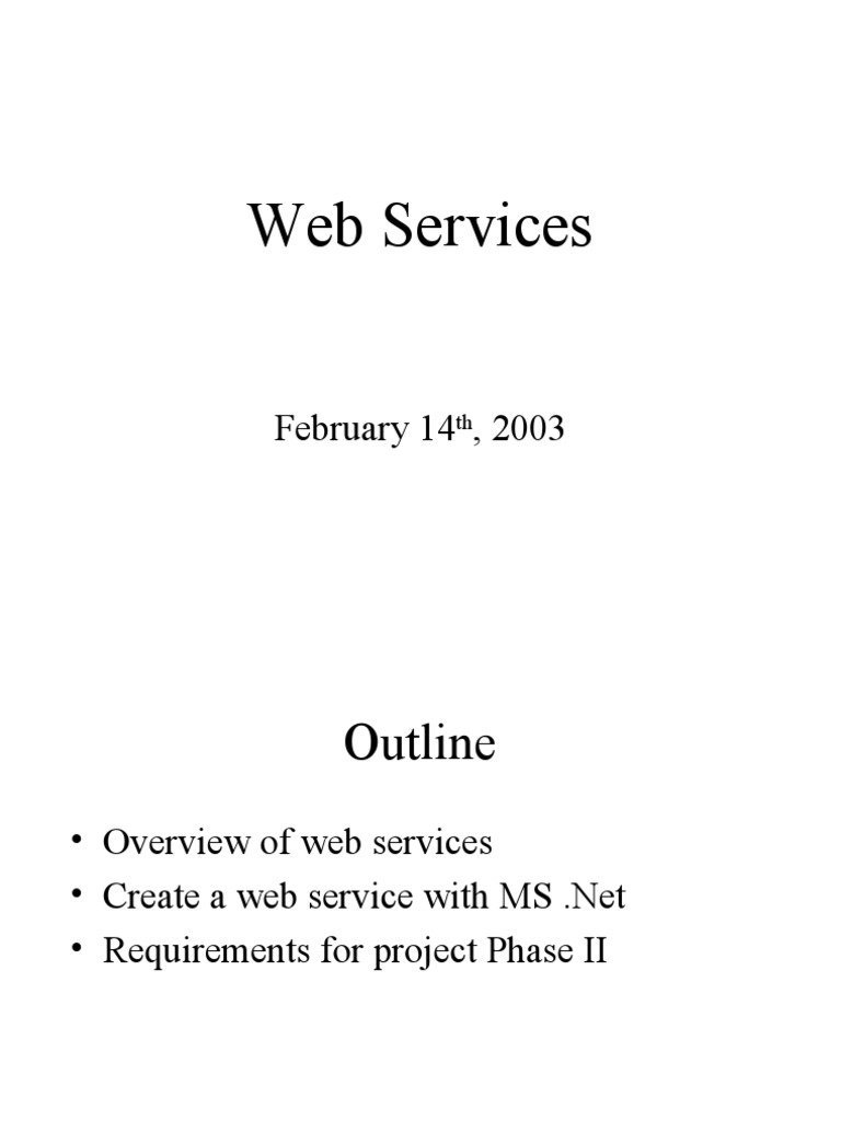 Web Service | PDF | Web Service | Soap