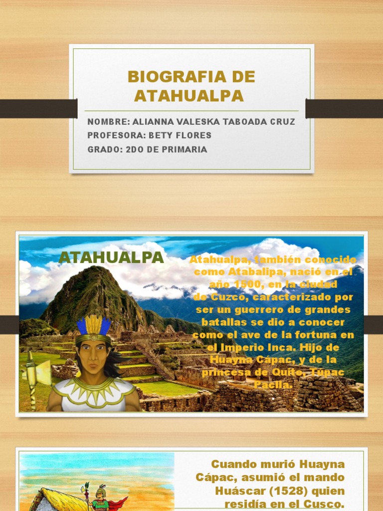 Biografia de Atahualpa | PDF | Historia | Clásicos