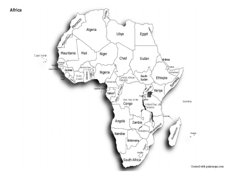 Mapa de Africa | PDF