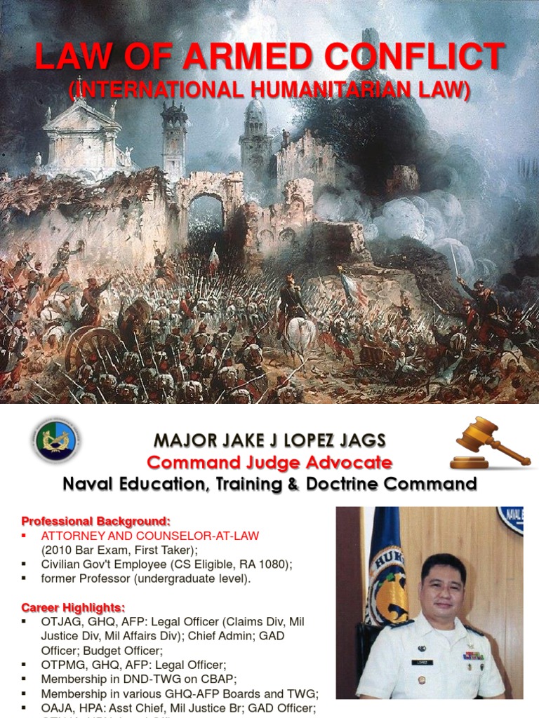 IHL Presentation | PDF | International Humanitarian Law | Human Rights