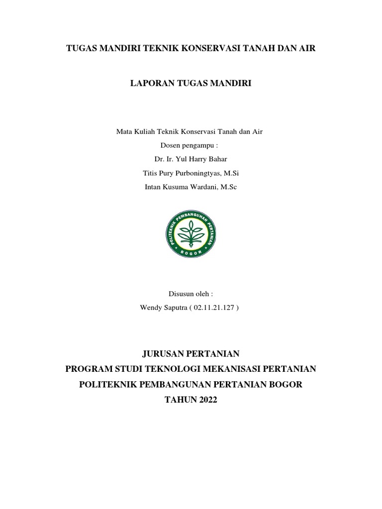 30 - Wendy Saputra - Tugas Mandiri Tkta - TMP 2d | PDF