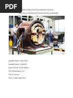 Csec Electrical and Electronics Sba | PDF | Power Supply | Electronics