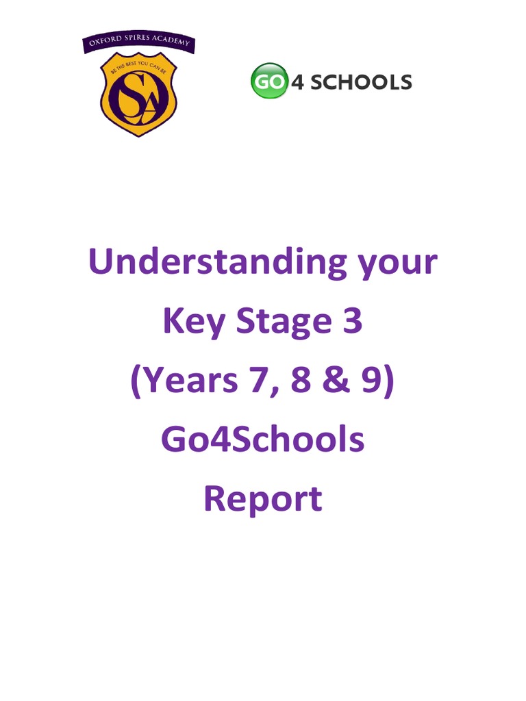 KS3 Go4Schools Parent Guide | PDF | Learning | Expert
