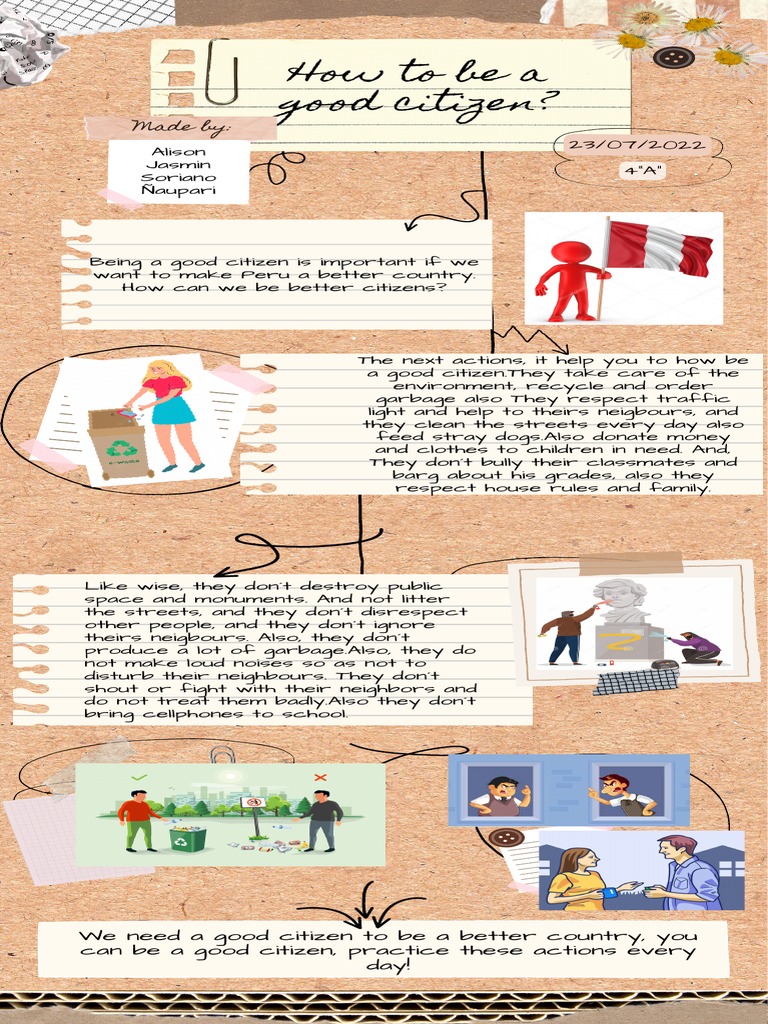 How To Be A Good Citizen | PDF