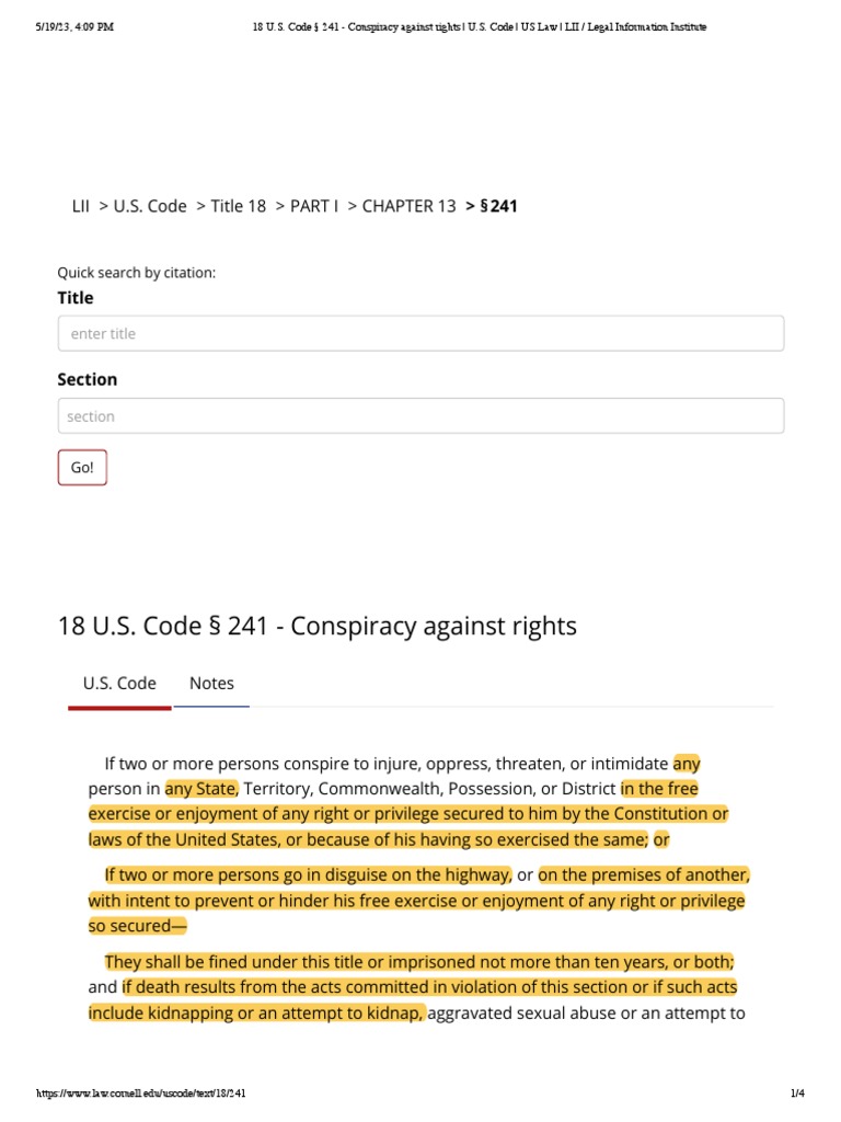 18-u-s-code-241-conspiracy-against-rights-u-s-code-us-law-lii