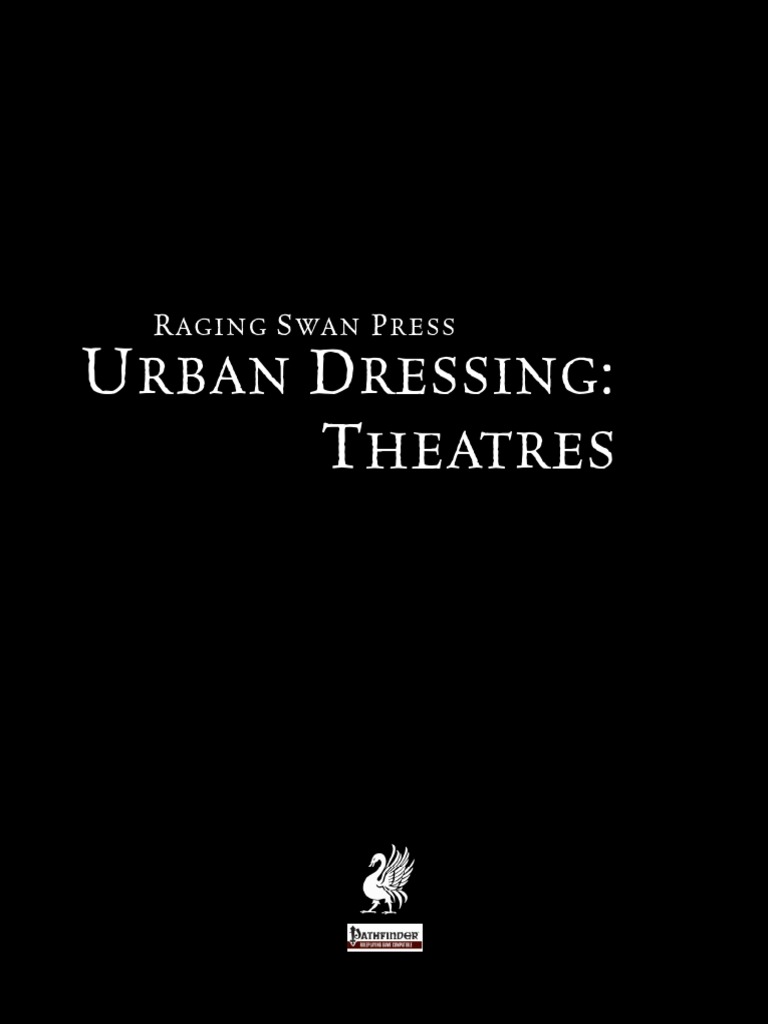 Urban Dressing - Theatres | PDF | Puppets