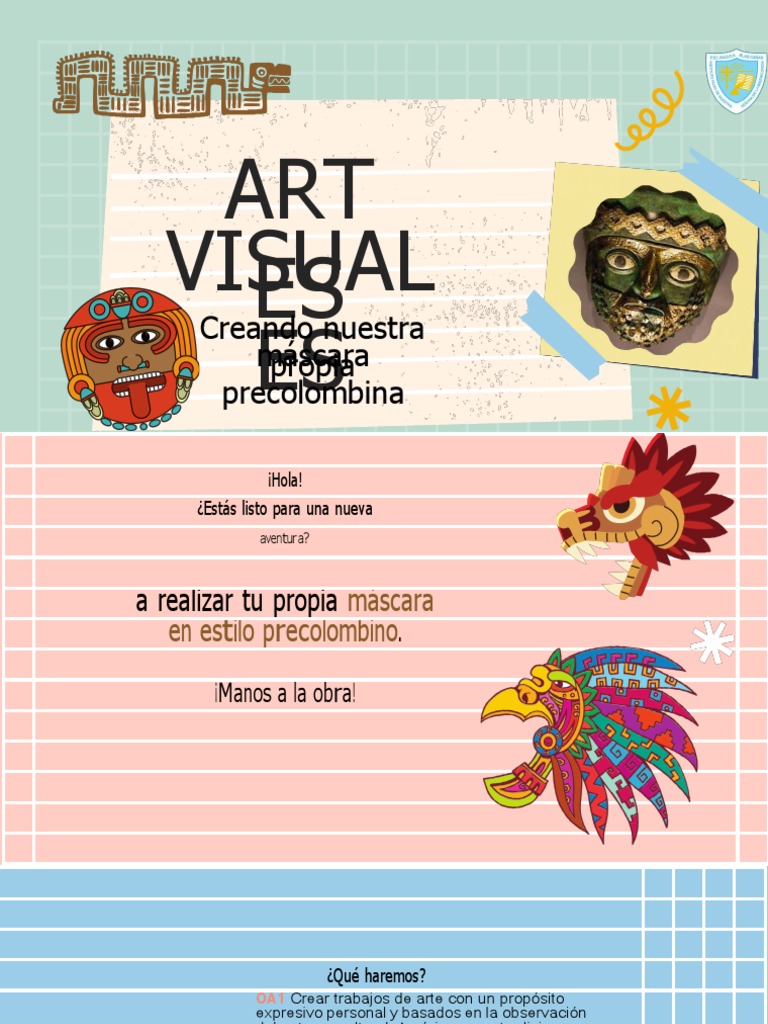 Máscaras Precolombinas Octavo | PDF | Era precolombina | Las artes