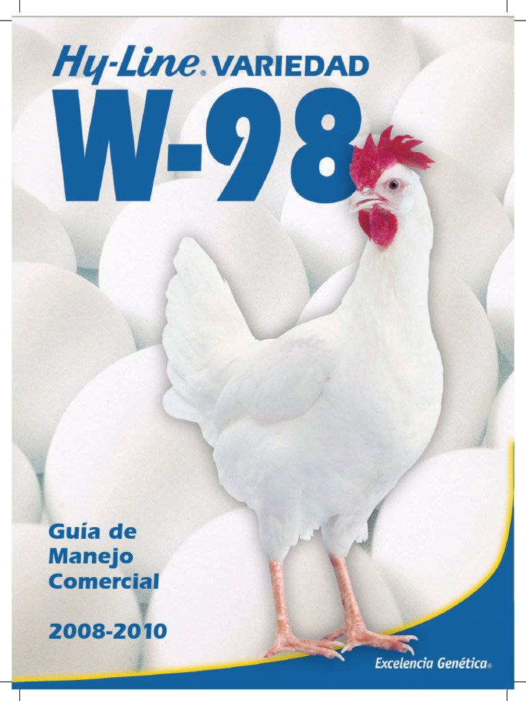 Guía de Manejo Hy-Line W-80 2024 | PDF | Aves | Humedad relativa