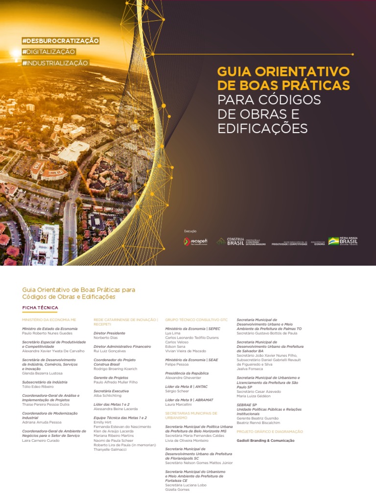 2209 Construa Brasil Guia Orientativode Boas Praticas para Codigosde Edificacoes | Download ...