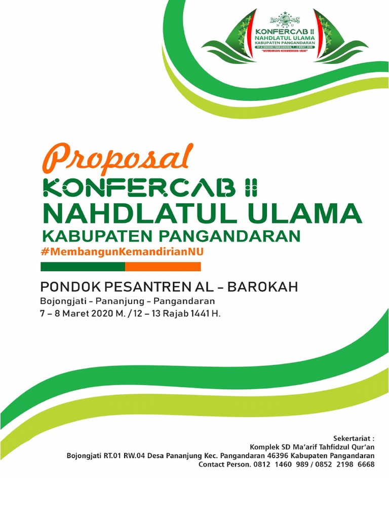 Contoh Proposal Konfercab Nu | PDF