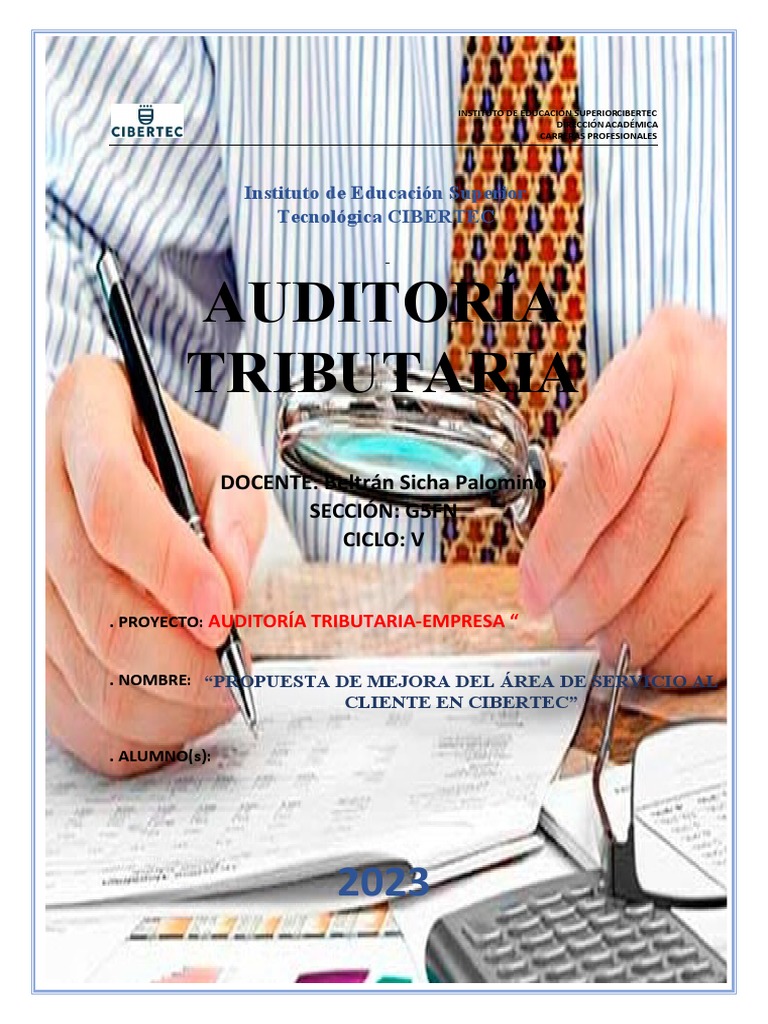 Proyecto Auditoria Tributaria - g5fn | PDF