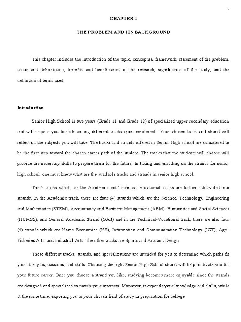 The Problem and Its Background | PDF | Survey Methodology | Methodology