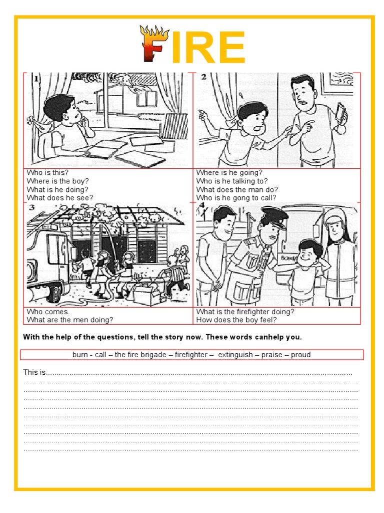 Picture Story Fire Picture Stories - 144238 | PDF | Firefighter ...
