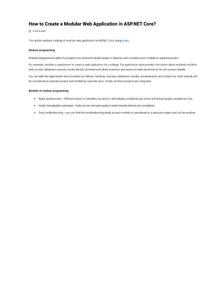 Syncfusion-modular-web-application-in-asp-net-core | PDF Syncfusion-modular-web-application-in-asp-net-core | PDF