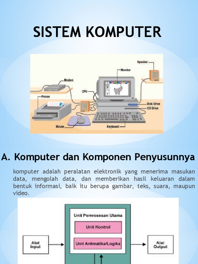 Sistem Komputer-1 | PDF | Komputer
