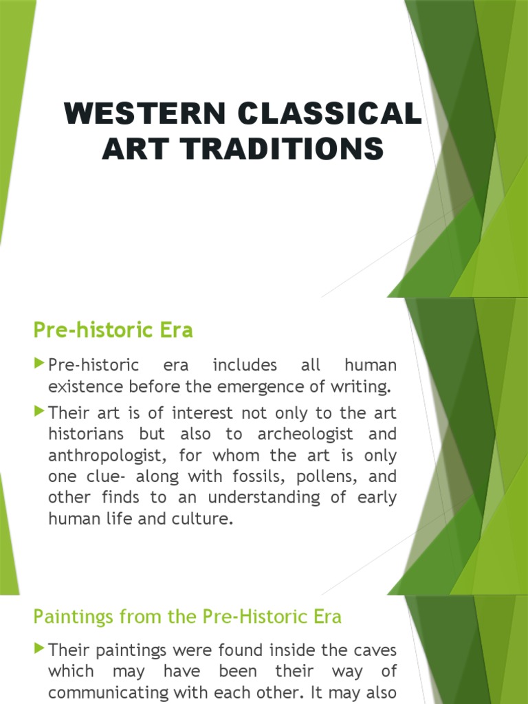 Western Classical Art Traditions | PDF | Paintings | Archaeology