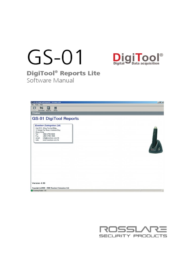 Digitool-GS-01-Software-Manual-v00-100414-English | PDF | Installation ...