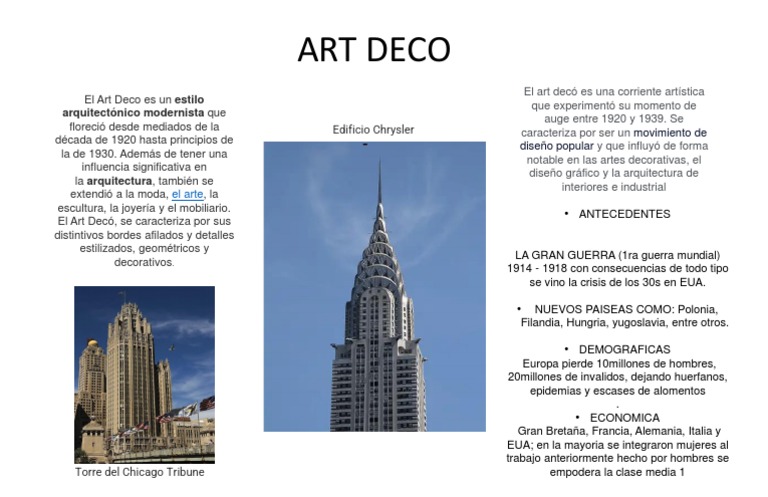 Art Deco | PDF | Arte deco | Art Nouveau