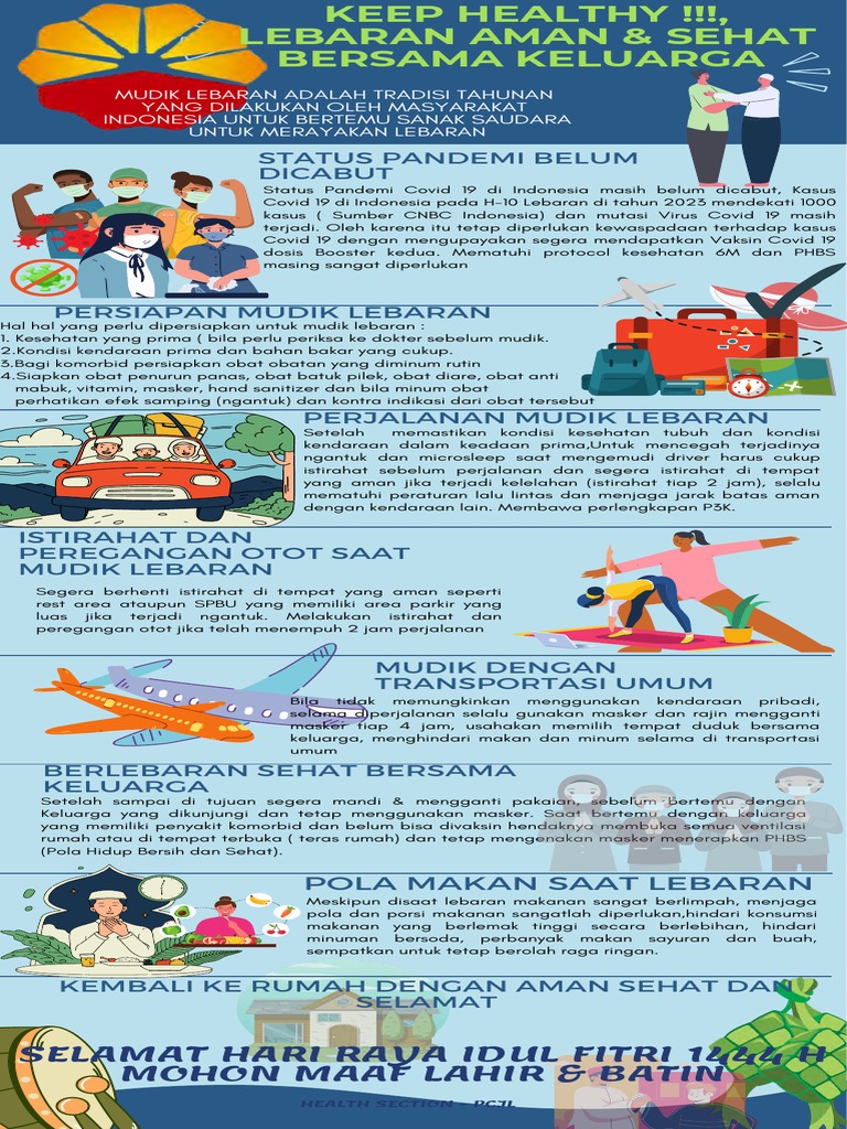 Keep Healthy !!! Lebaran aman sehat bersama keluarga-1 | PDF