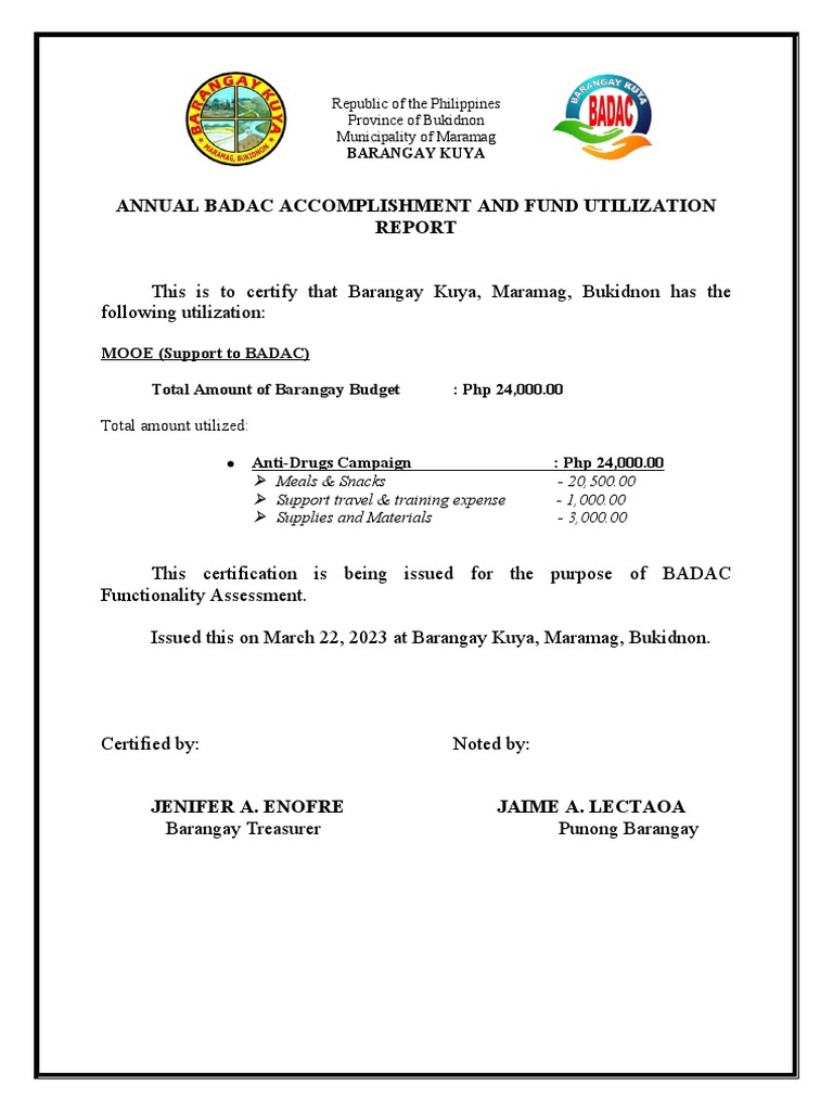 Fund Utilization | PDF | Economies