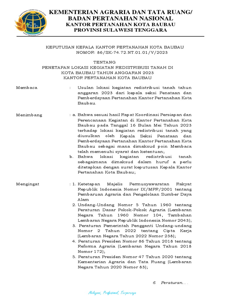 SK Redist Mei 2023 | PDF