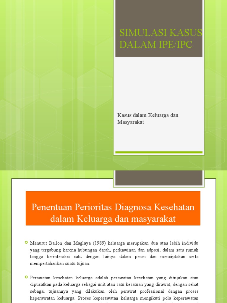 Simulasi Kasus Dalam Ipe | PDF