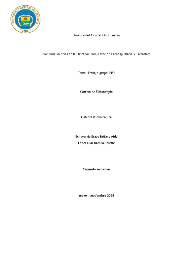 Trabajo Grupal 2 | Descargar gratis PDF | Palanca