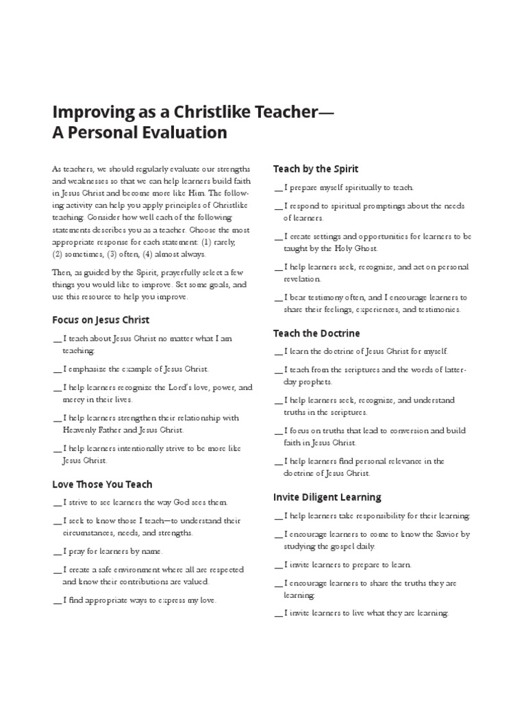 Teaching in The Savior S Way Print | PDF | Jesus | Learning
